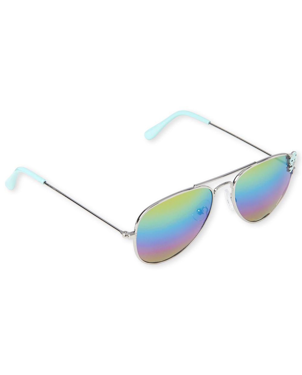 Girls Glitter Narwhal Aviator Sunglasses