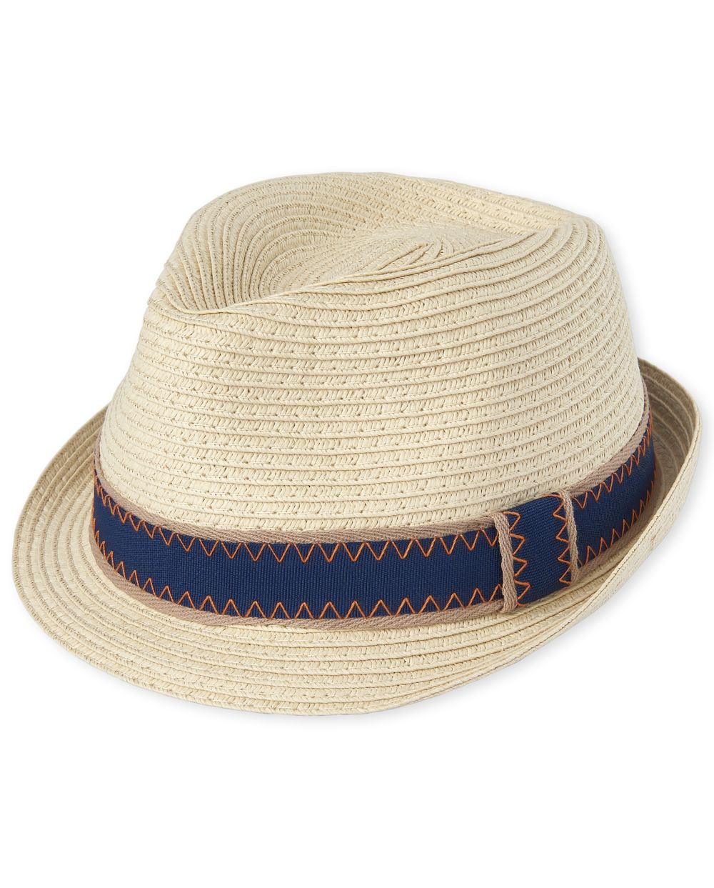 Toddler Boys Easter Striped Matching Fedora