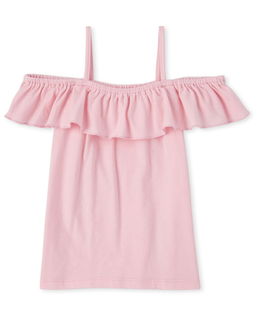 Girls Mix And Match Short Sleeve Off Shoulder Top