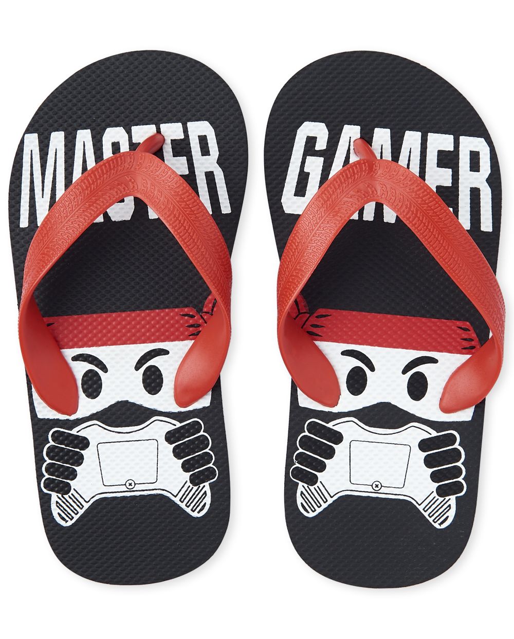Boys 'Master Gamer' Ninja Flip Flops