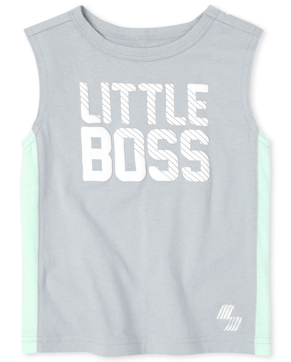 Baby And Toddler Boys PLACE Sport Sleeveless Puff Print Graphic Muscle ...