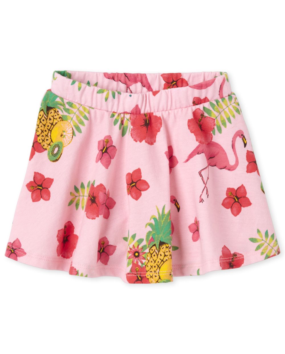 Baby And Toddler Girls Mix And Match Print Knit Skort