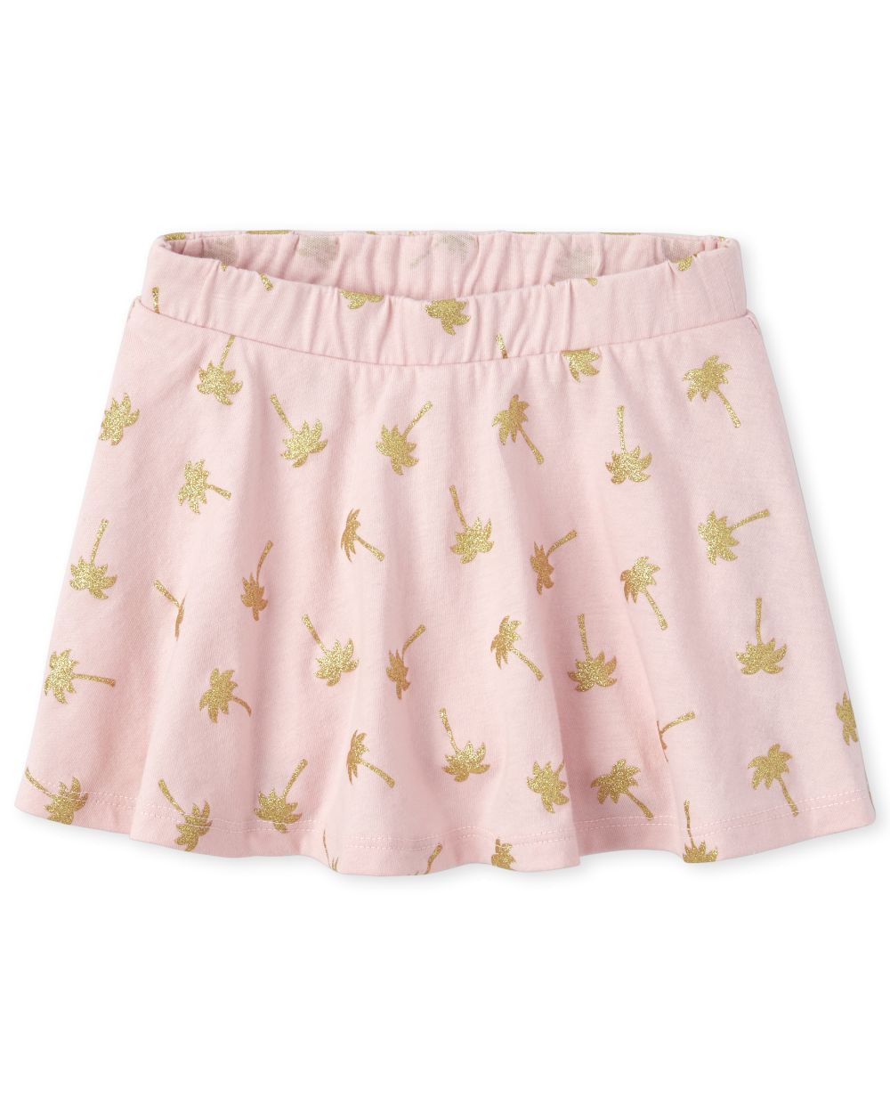 Baby And Toddler Girls Mix And Match Glitter Print Knit Skort