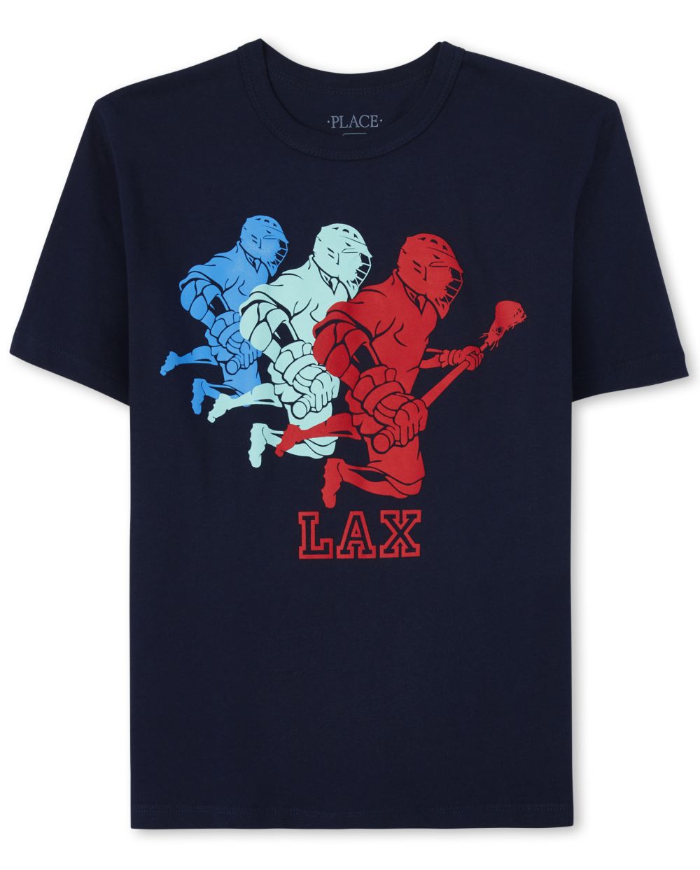 Boys 'Lax' Lacrosse Graphic Tee