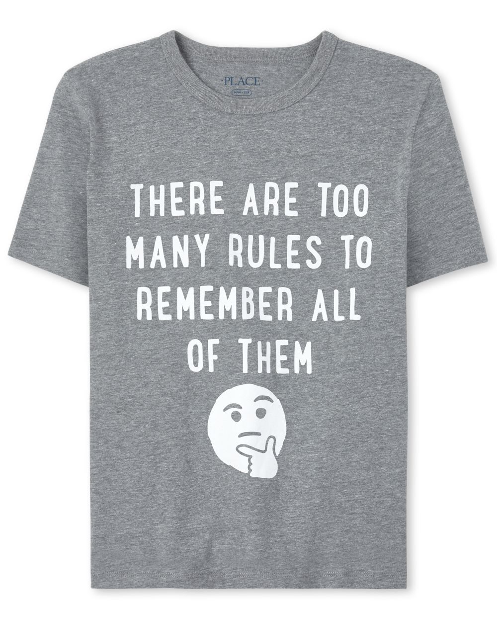 Boys Short Sleeve 'There Are Too Many Rules to Remember All Of Them ...