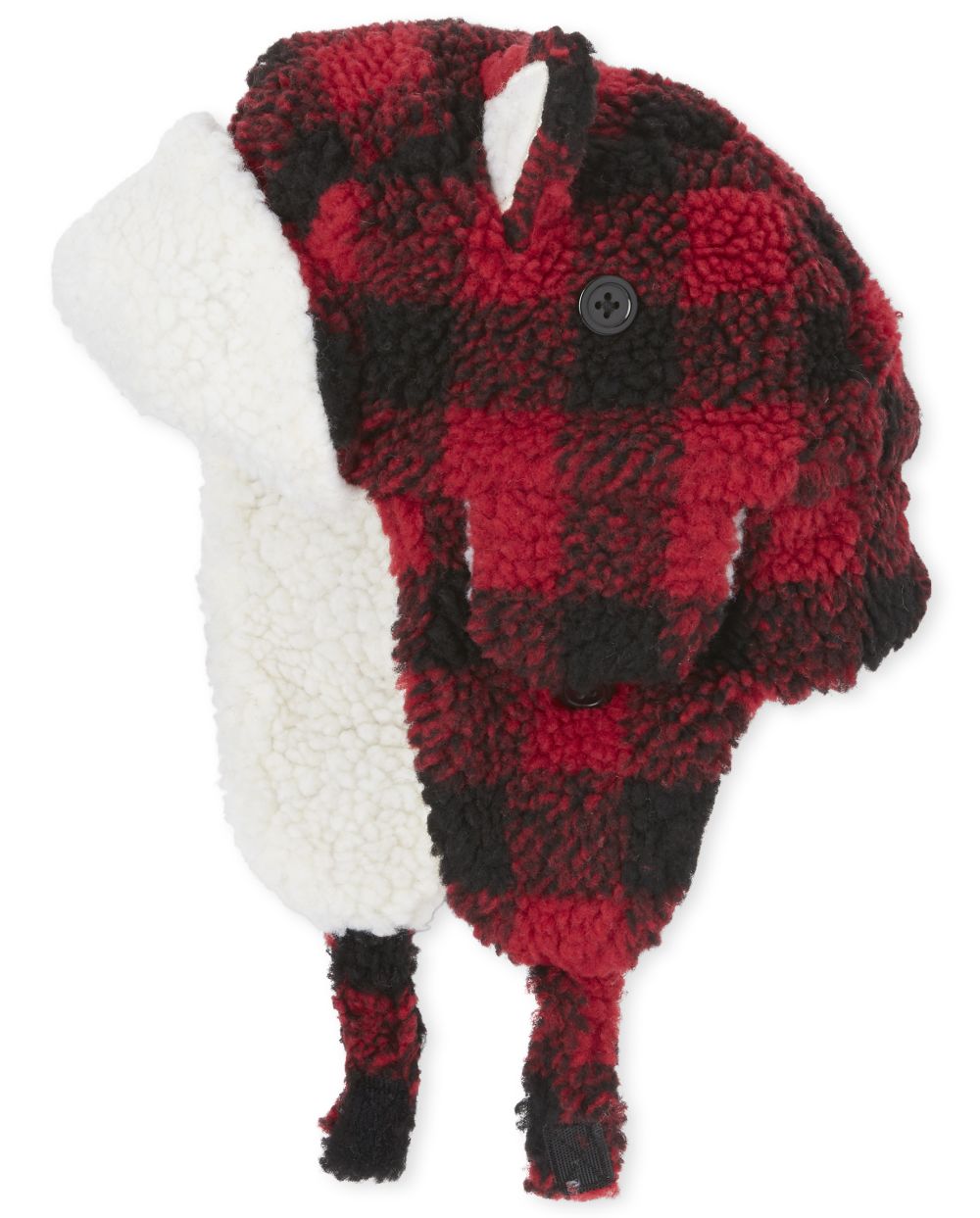 Toddler Girls Matching Family Buffalo Plaid Trapper Hat