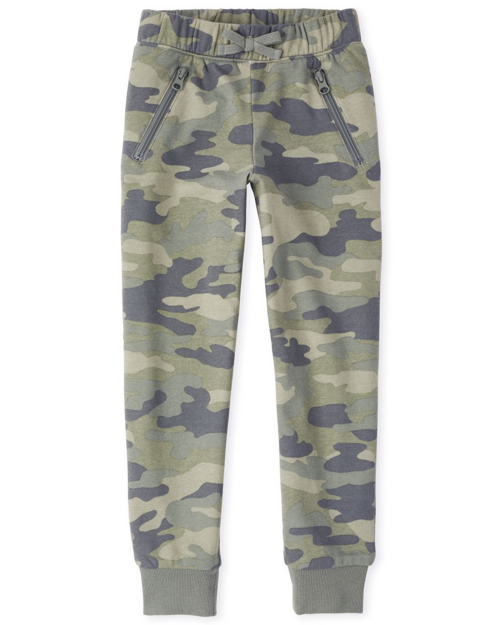Girls Active Camo French Terry Jogger Pants