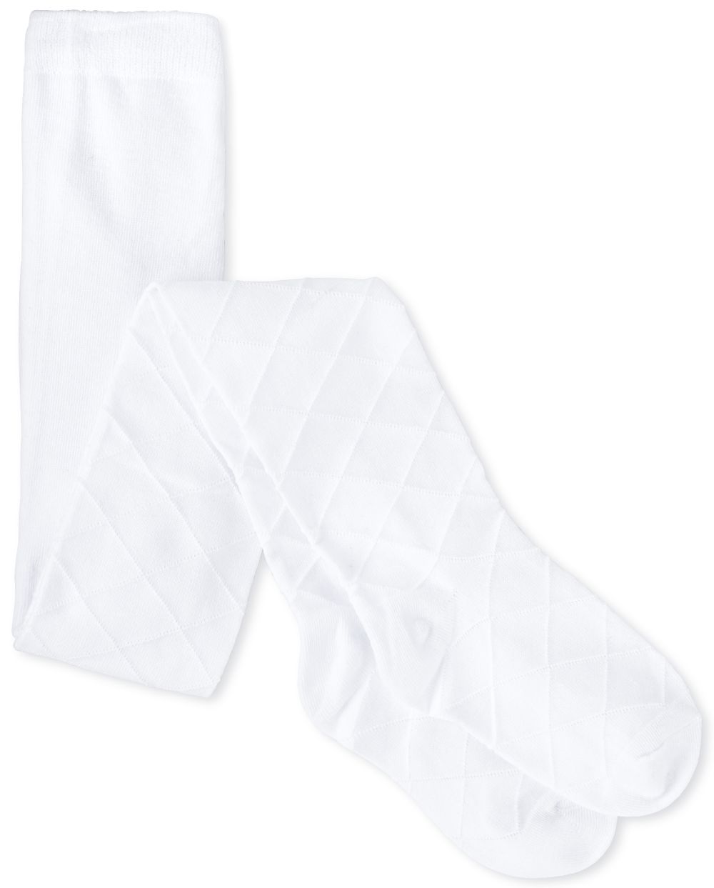 Girls Diamond Pointelle Tights
