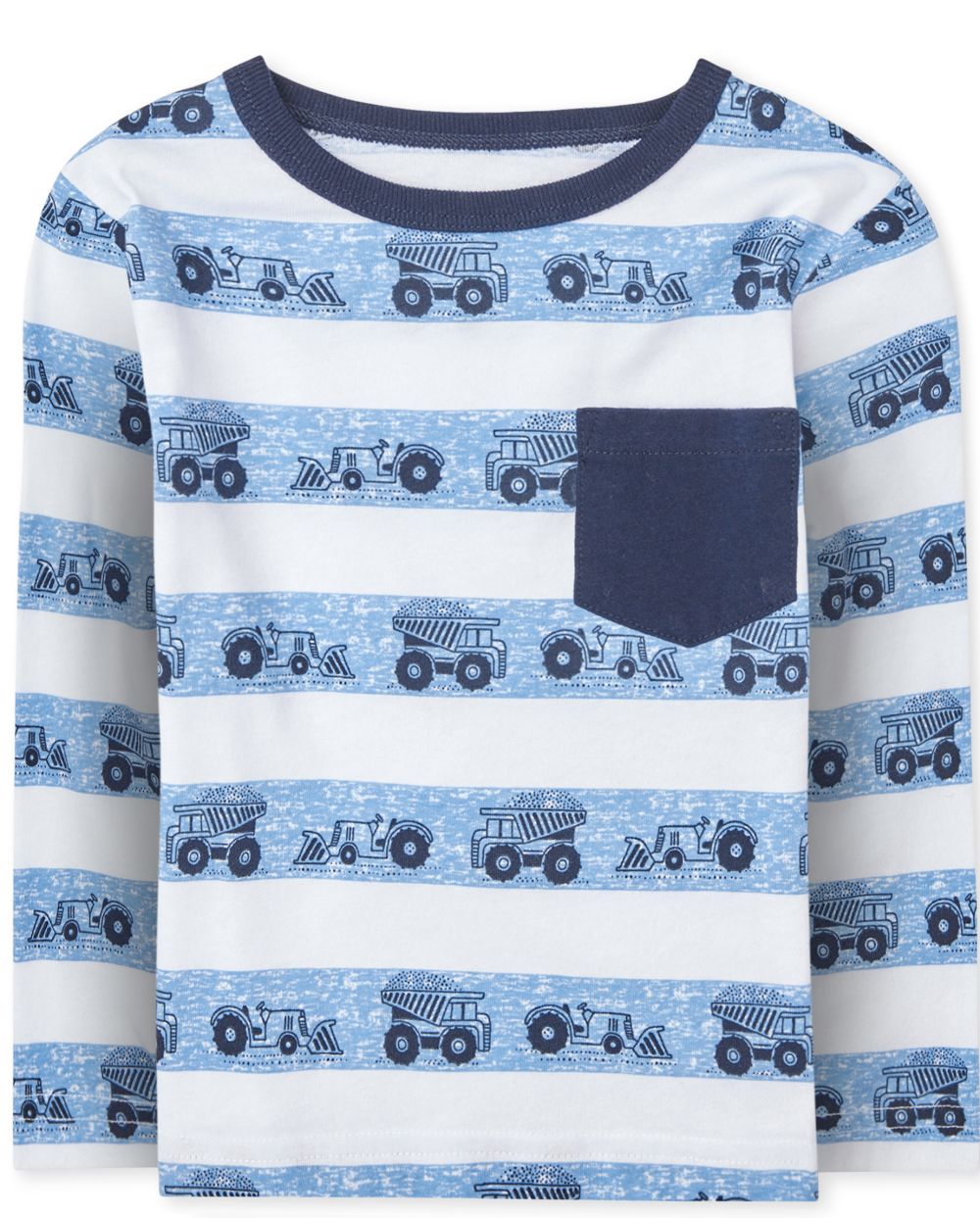 Baby And Toddler Boys Long Sleeve Striped Top